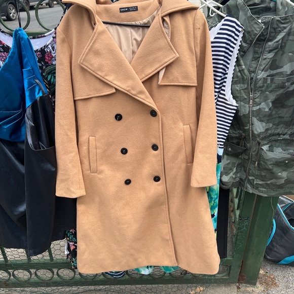 SHEIN | Jackets & Coats | Shein Wool Coat | Poshmark